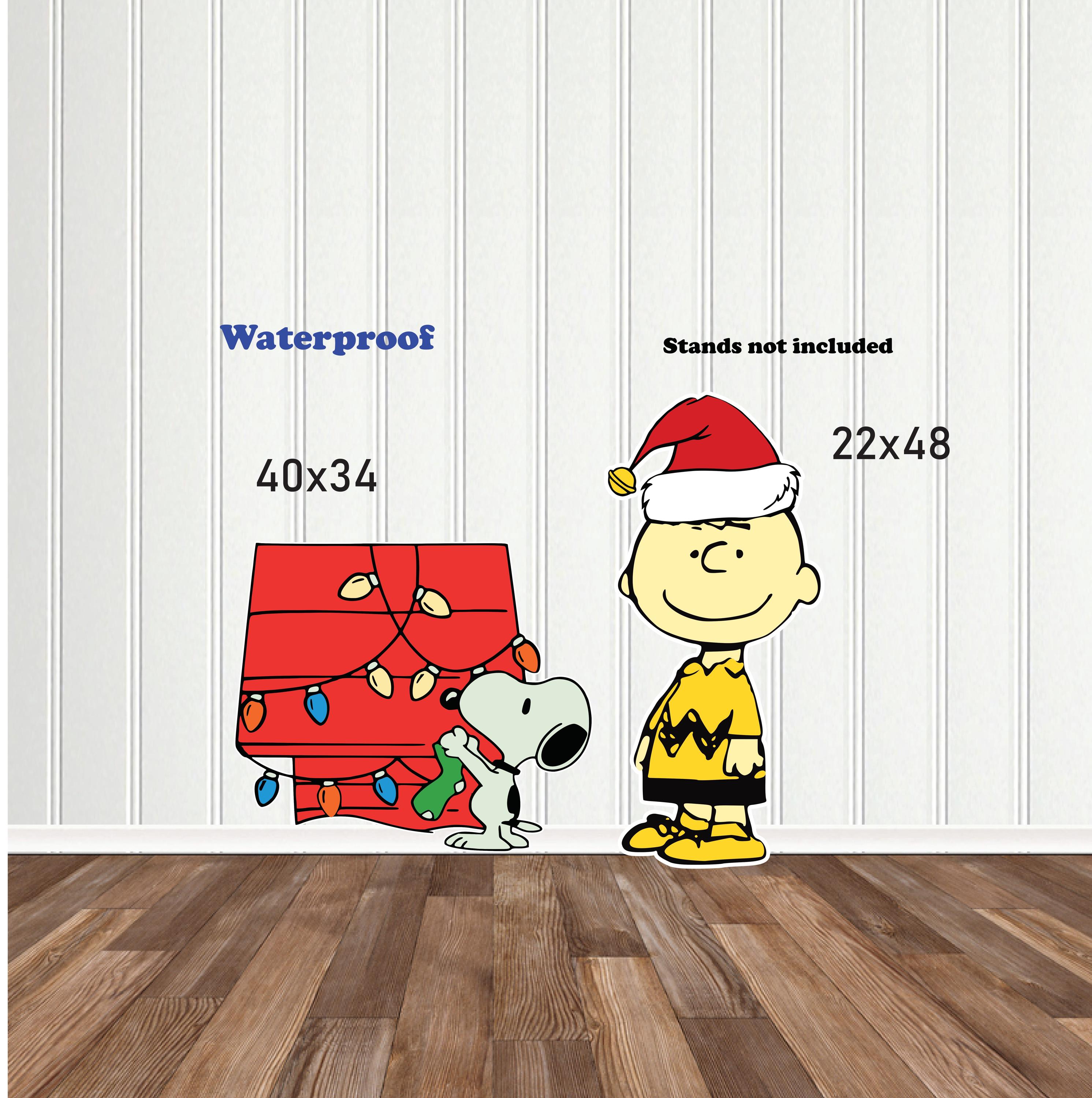 Charlie Brown Christmas, Charlie Brown Yard Decoration, Peanuts Yard ...