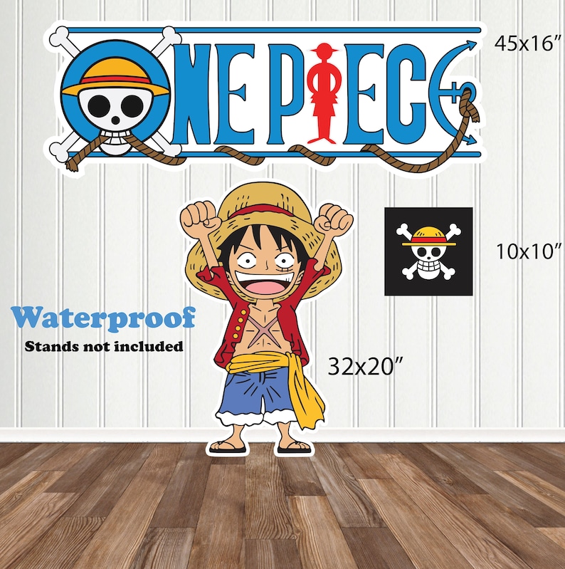 One Piece Cutouts, One Piece Decoration - Etsy