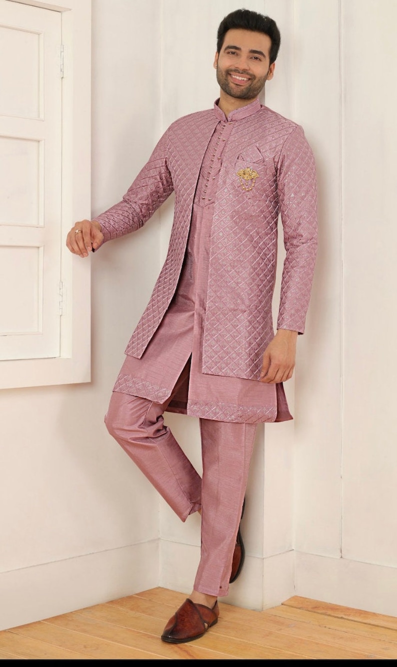 Jodhpuri Kurta With Koti for Men Wedding Jodhpuri Indian - Etsy