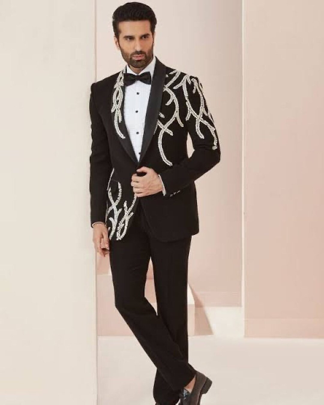 Elegant Jodhpuri Suit for Men, Wedding Jodhpuri Indian Jacket Custom ...