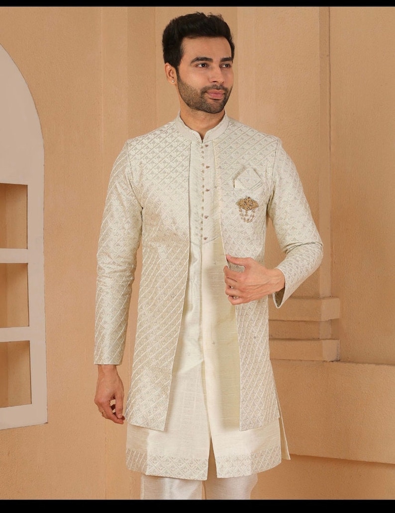 Jodhpuri Kurta With Koti for Men Wedding Jodhpuri Indian - Etsy