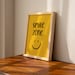 Smiley Face Poster, Set of 2, Wall Art Print Trendy, Smiley Face Print ...
