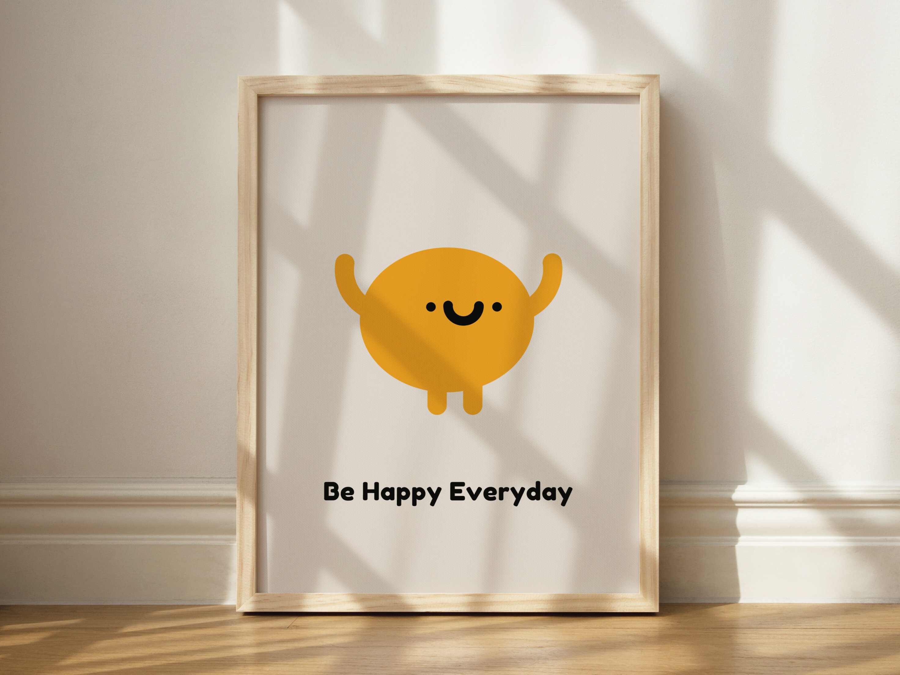 Smiley Print, Trendy Wall Art, Smiley Face, Bedroom Decor, Dorm Decor ...