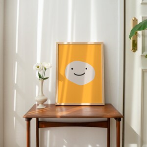 Smiley Print, Trendy Wall Art, Smiley Face, Girls Bedroom Decor, Dorm ...