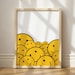 Smiley Face Poster, Set of 2, Wall Art Print Trendy, Smiley Face Print ...