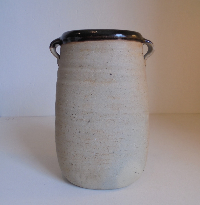 Ian Steele Studio Pottery Lug Handled Vase - Etsy