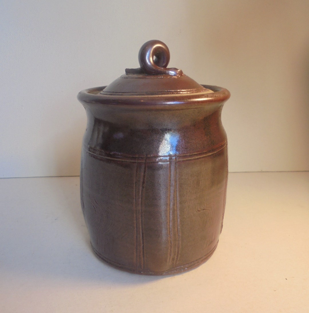 Warwick Parker Studio Pottery Lidded Jar / Pot - Etsy