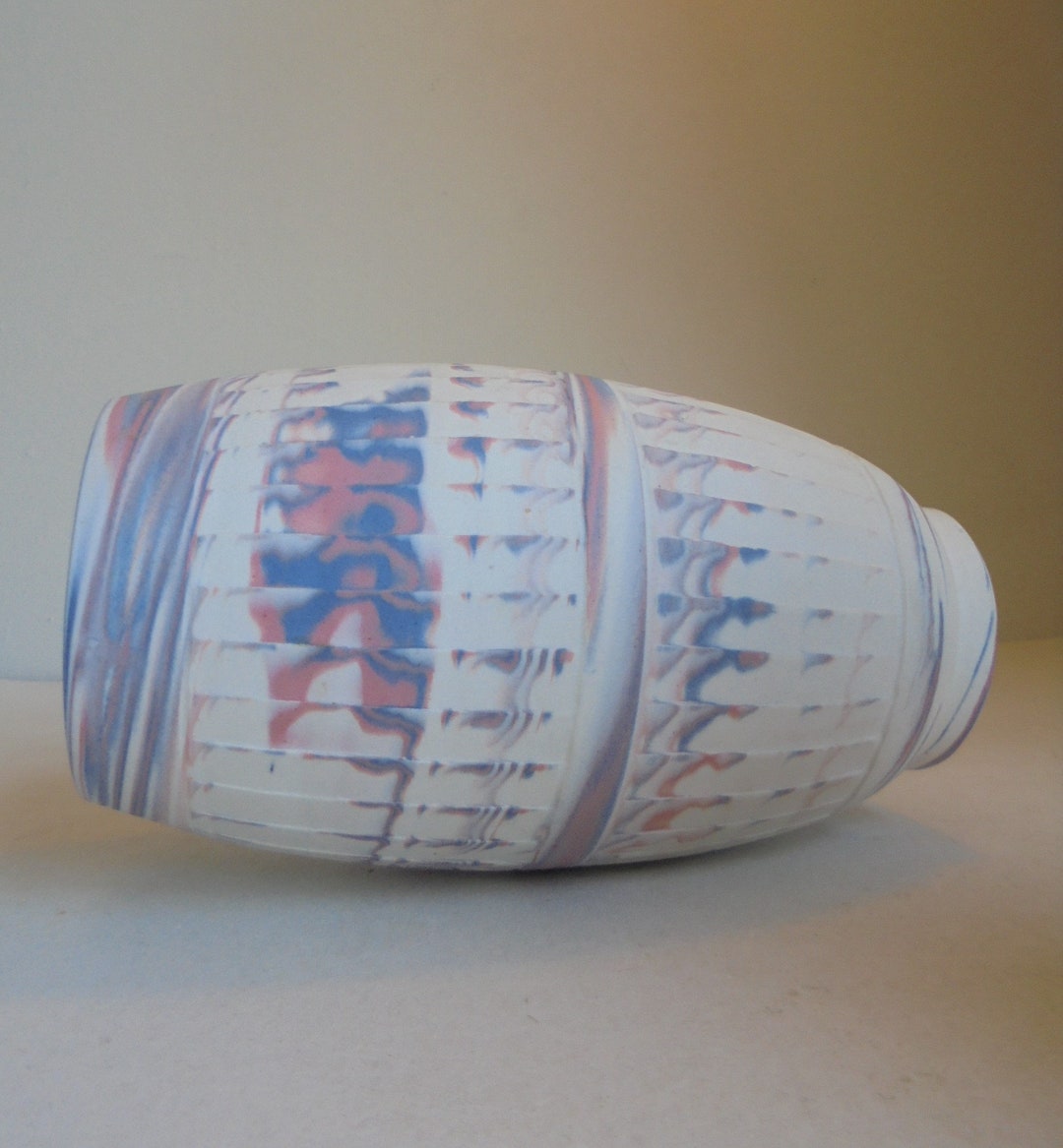Mark Hewittstudio Pottery Agate Ware Vase - Etsy