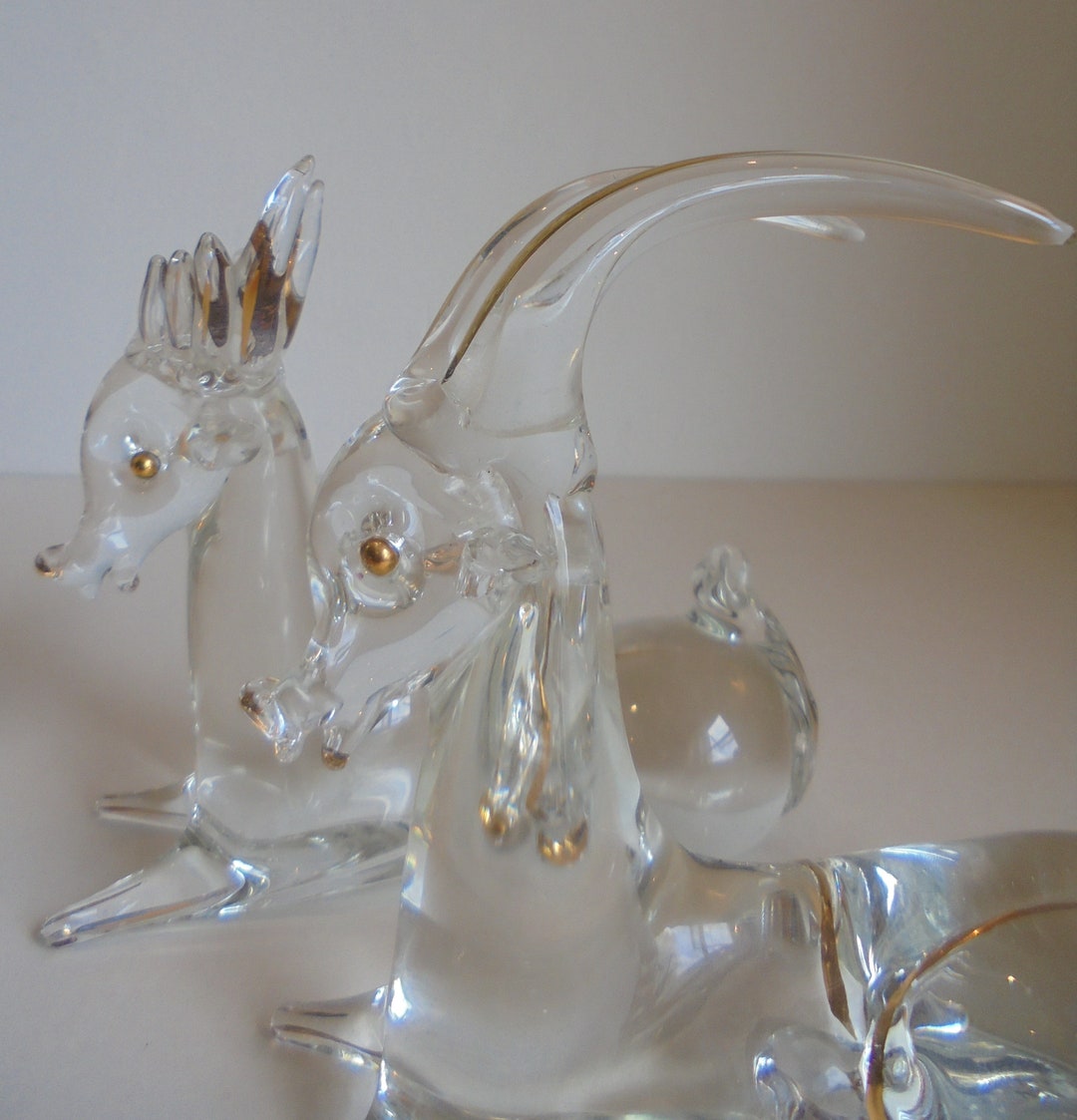 Vintage African Glass Impala or Springbok - Etsy