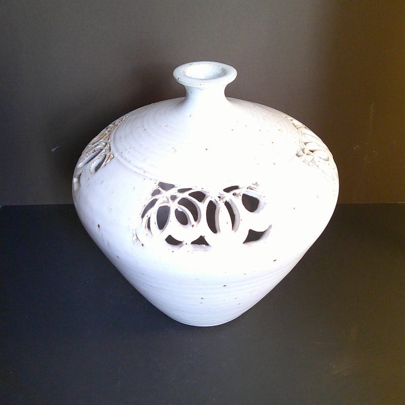 Pottery Lamp - Etsy UK