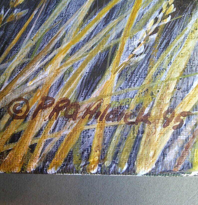 Oil Painting on Canvas of a Tiger by Peter Hildick - Etsy UK