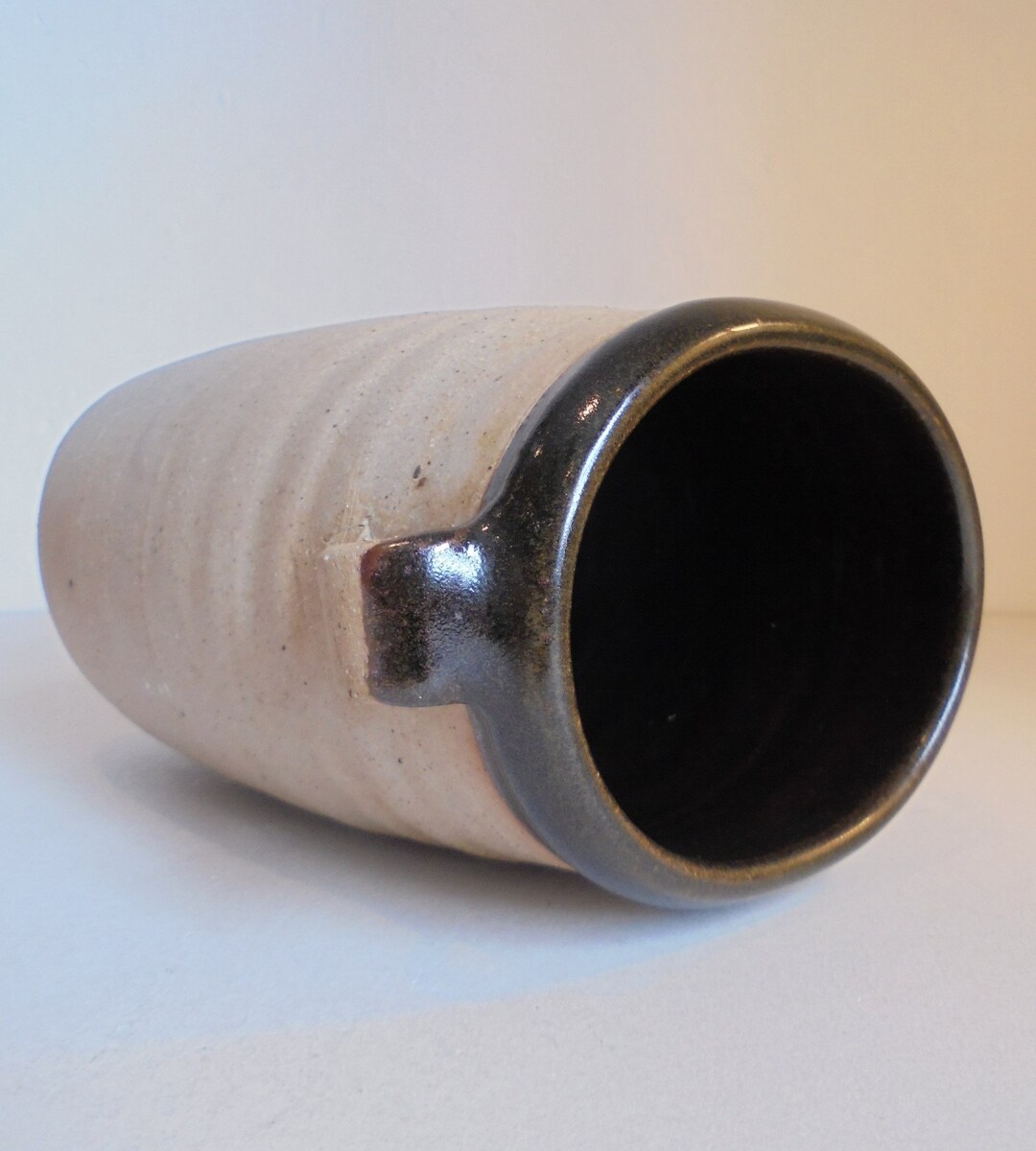 Ian Steele Studio Pottery Lug Handled Vase - Etsy