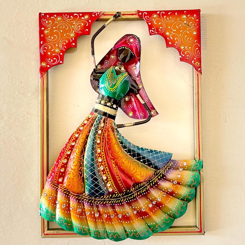 Indian Art 3 Pieces - Etsy UK