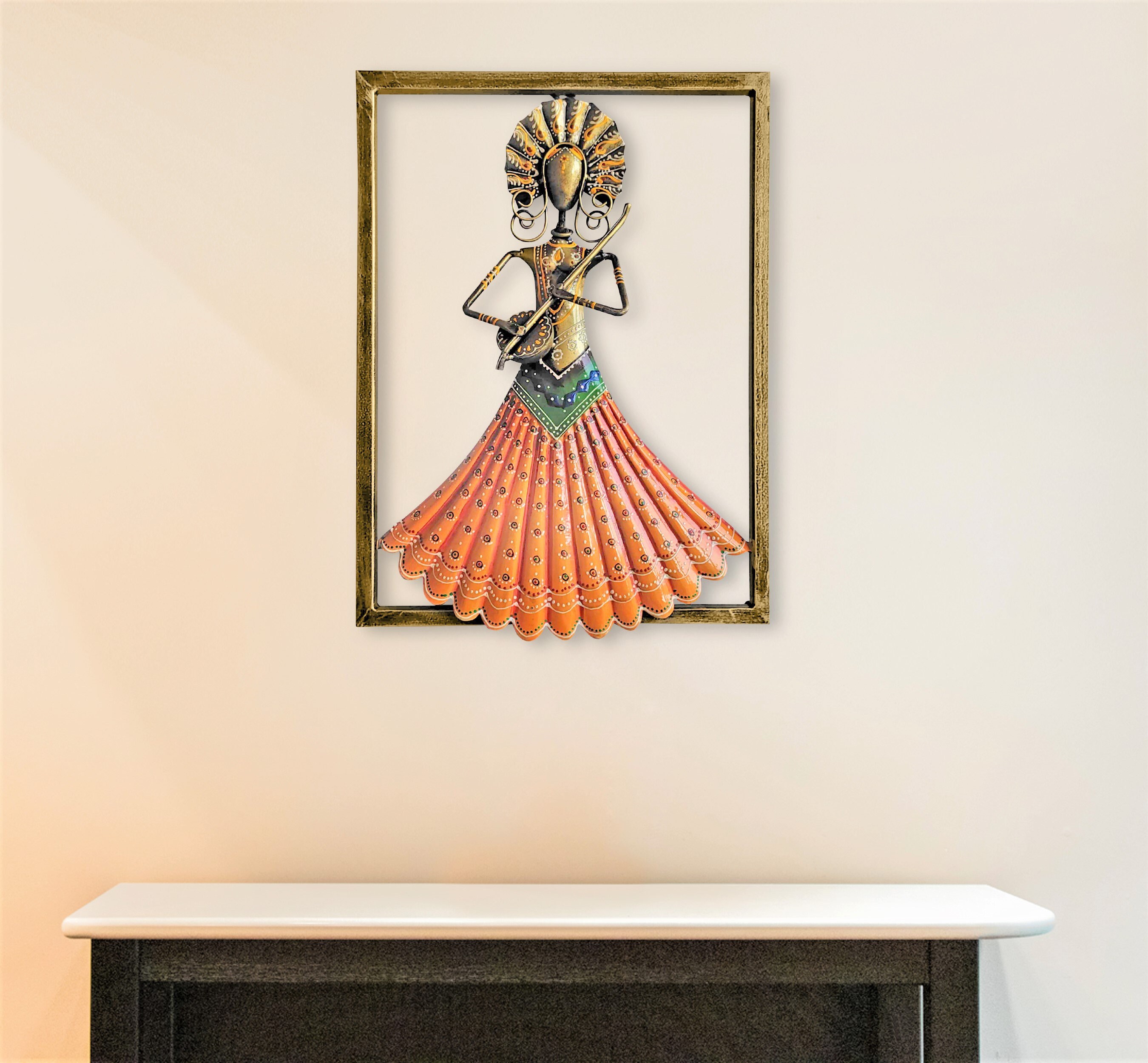 Indian Handicraft Metal Wall Frame for Home Décor - Etsy