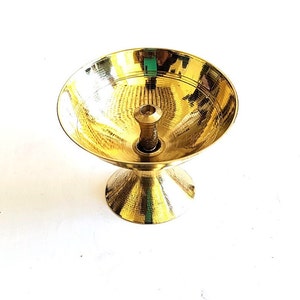 Brass Deepak for Pooja, Oil Lamp, Mandir Temple Decor, Pack of 10 - Etsy