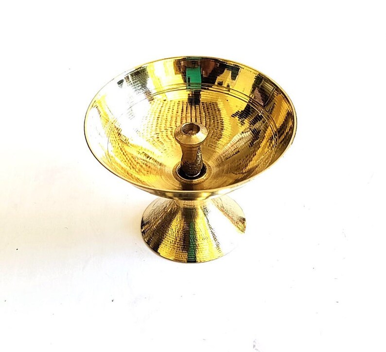 Brass Deepak for Pooja, Oil Lamp, Mandir Temple Decor, Pack of 10 - Etsy