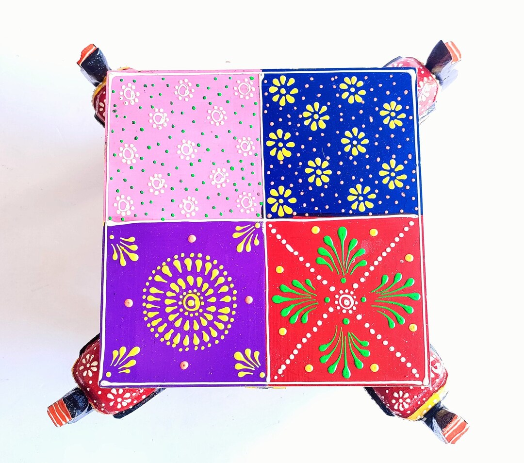 Indian Wooden Jewelry Box, Antique Traditional Wooden Box - Etsy