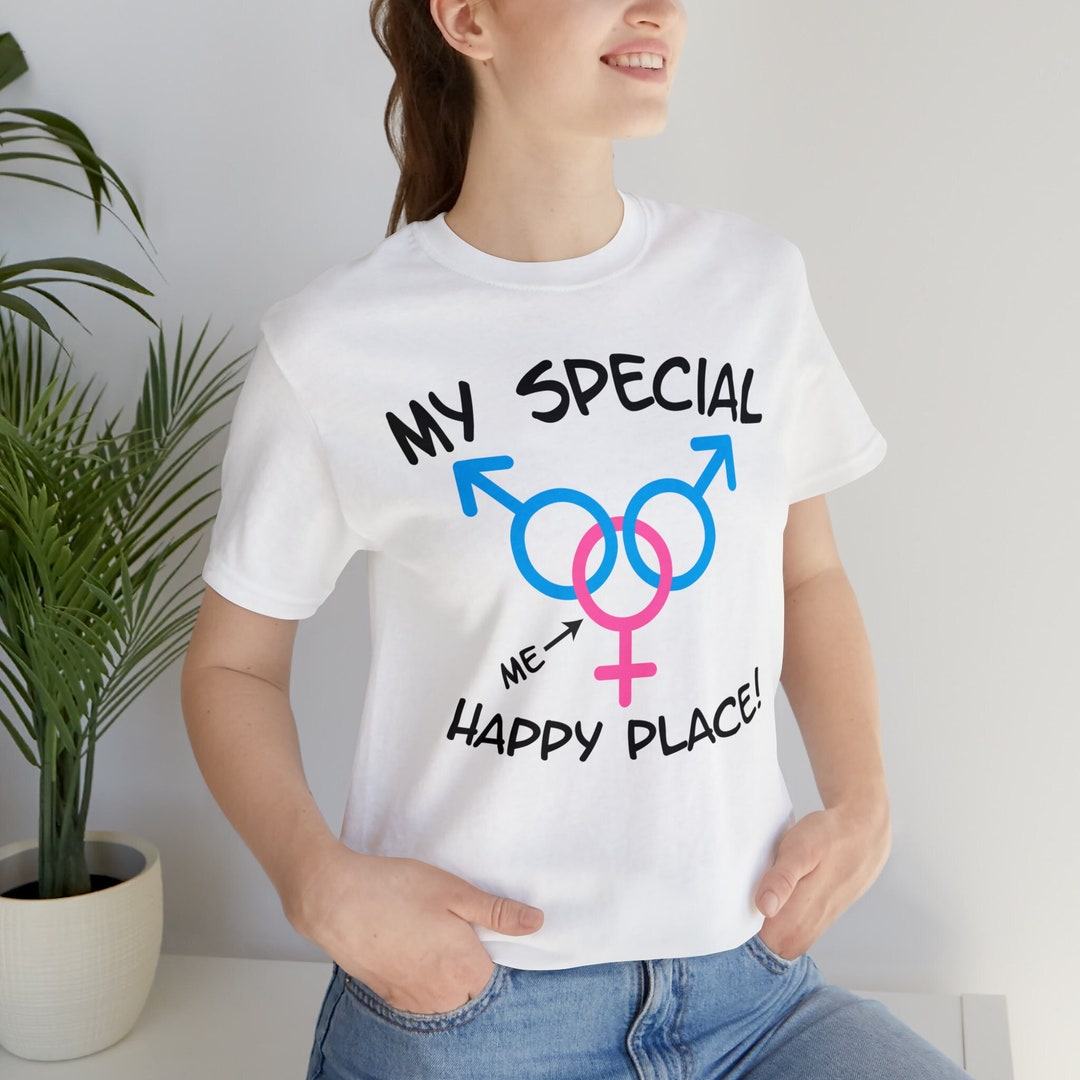 Swinger Lifestyle Mfm Threesome Shirt Happy Place Swinger Couple