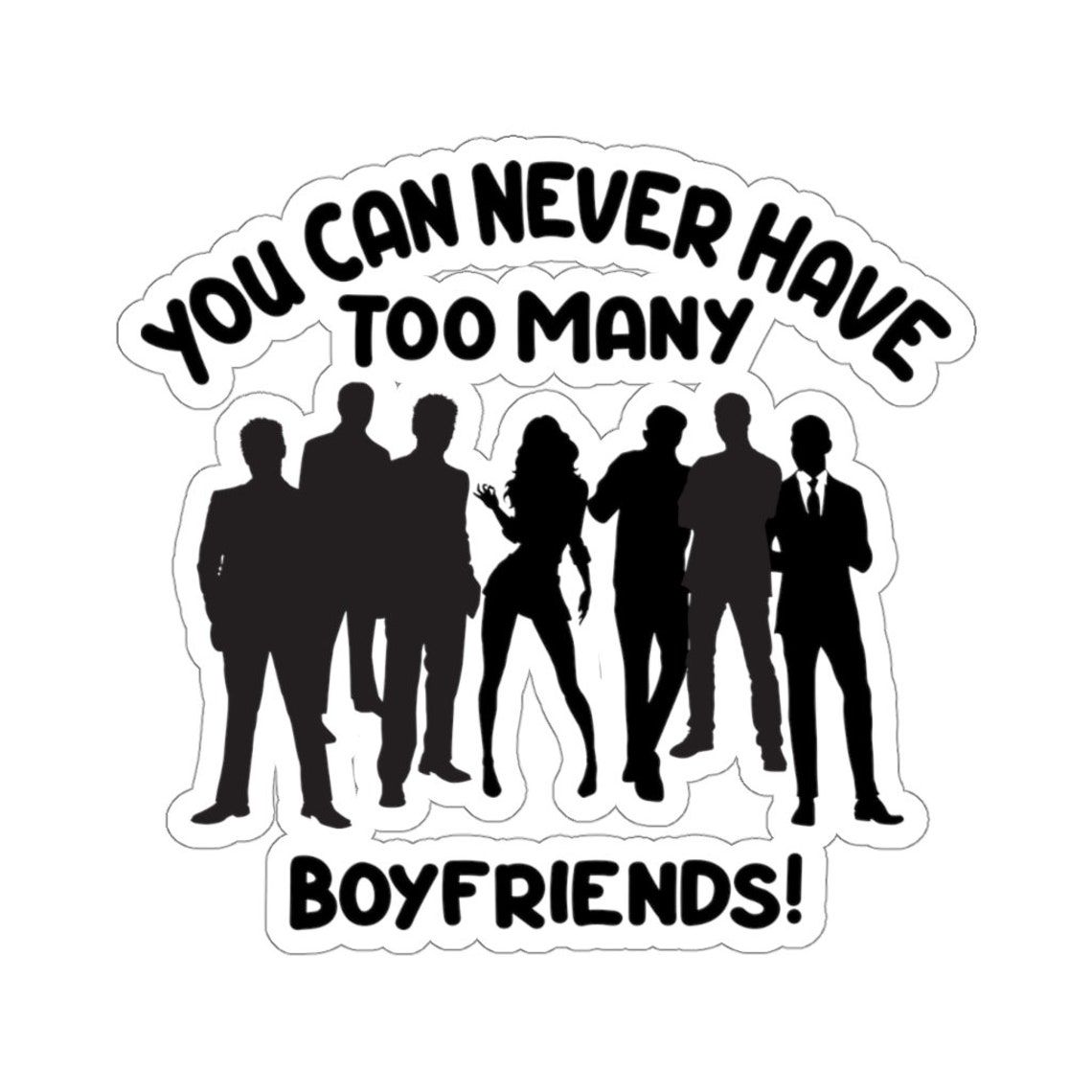 Hotwife Sticker Multiple Boyfriends Vixen and Stag Sticker - Etsy