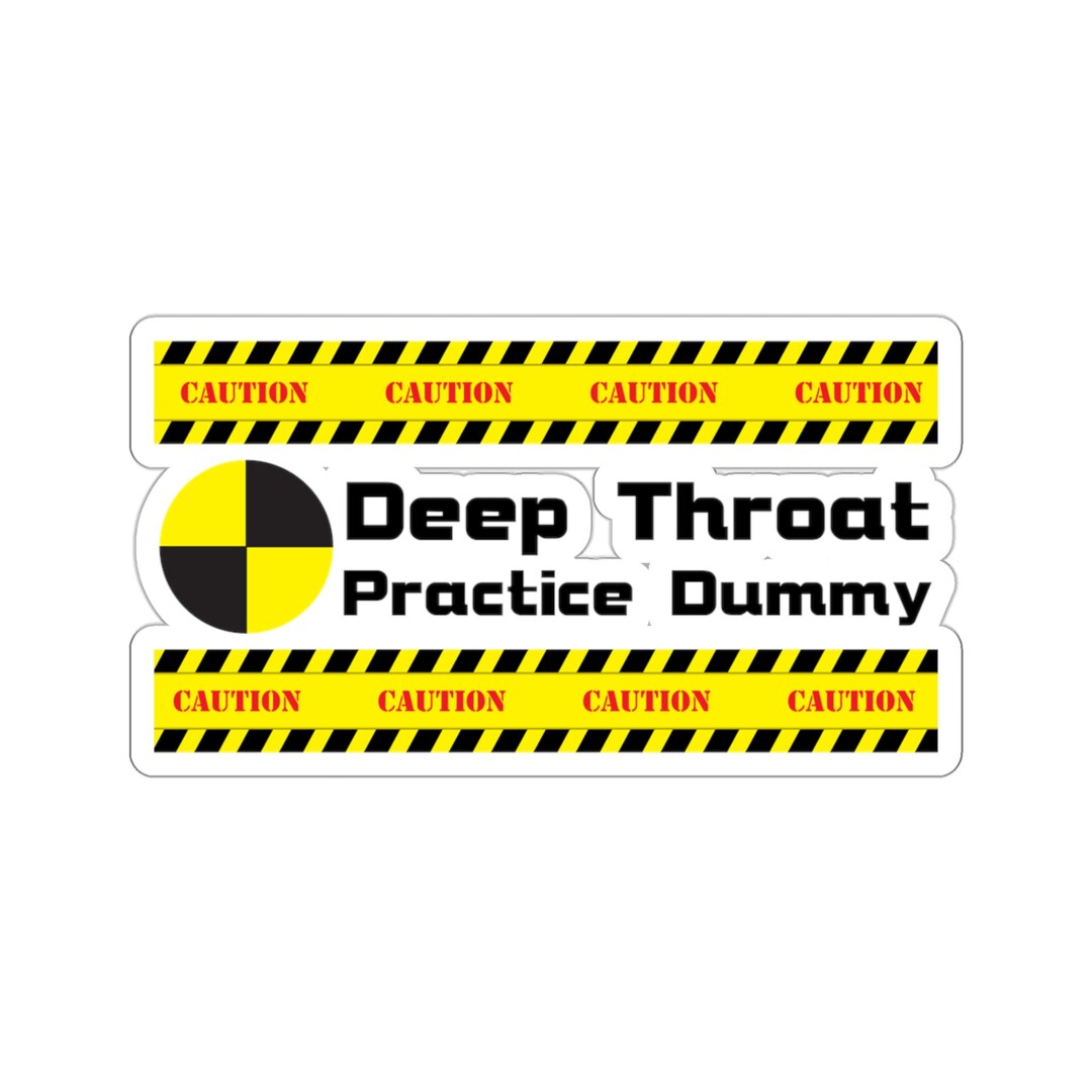 Sarcastic Deep Throat Sticker Swinger Lifestyle Hotwife Bull Vixen Stag ...