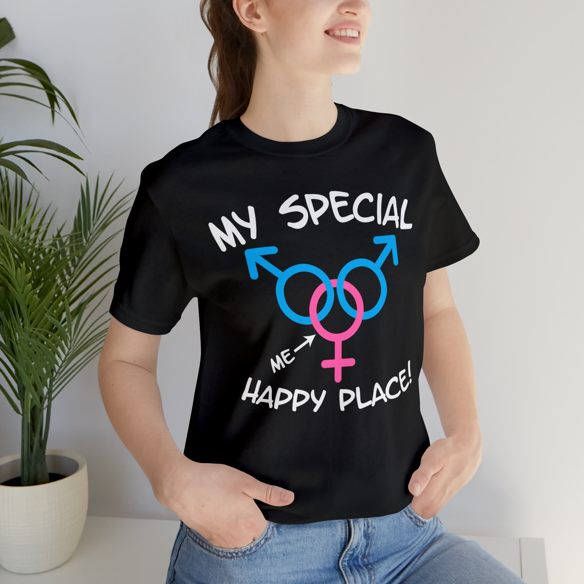 Swinger Lifestyle Mfm Threesome Shirt Happy Place Swinger Couple