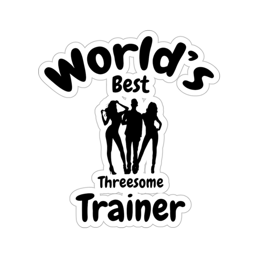 Swinger Lifestyle Sticker Fmf Threesome Trainer Sticker Shared Wife 5301