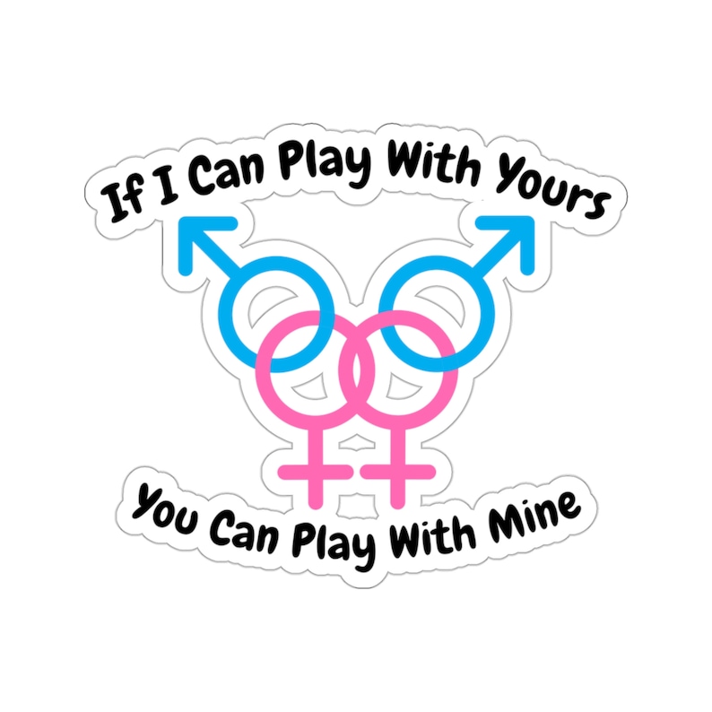 Wife Swap Sticker Sharing is Caring Mffm Partner Swapping Sticker Swinger Lifestyle Sticker ...