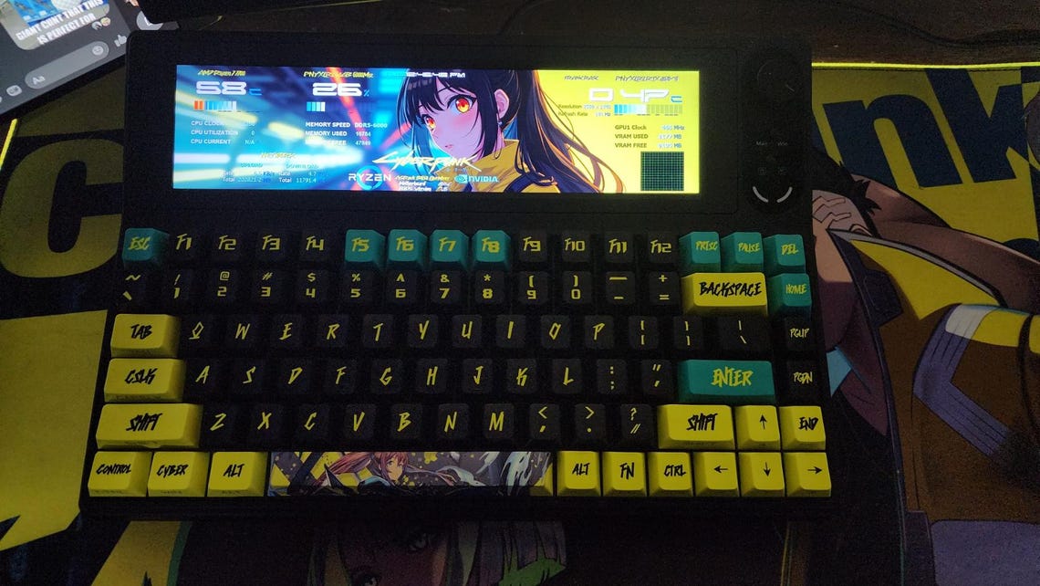 Cyberpunk Aida64 1920 X 480 Sensor Panel Template - Etsy