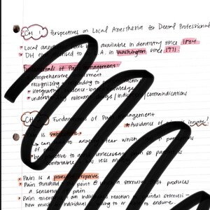 Local Anesthetic Notes Pt. 1 - Etsy