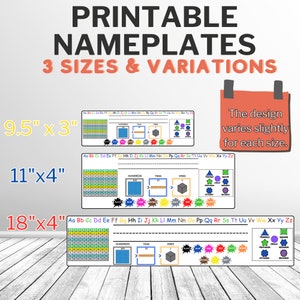 Editable Desk Name Tags | Printable | Classroom Desk Labels | Back to ...