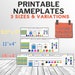 Editable Desk Name Tags | Printable | Classroom Desk Labels | Back to ...