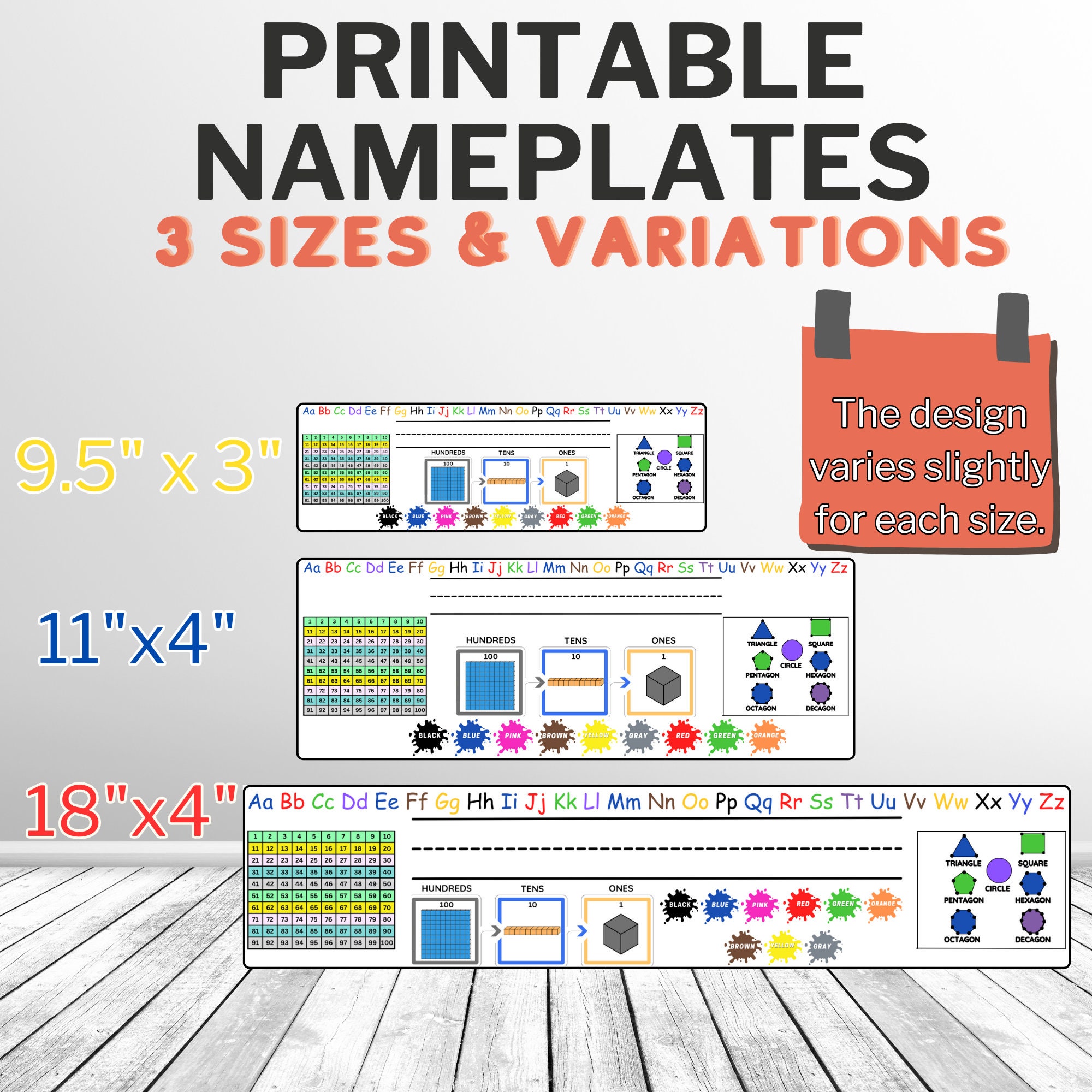 Editable Desk Name Tags Printable Classroom Desk Labels Back to School ...