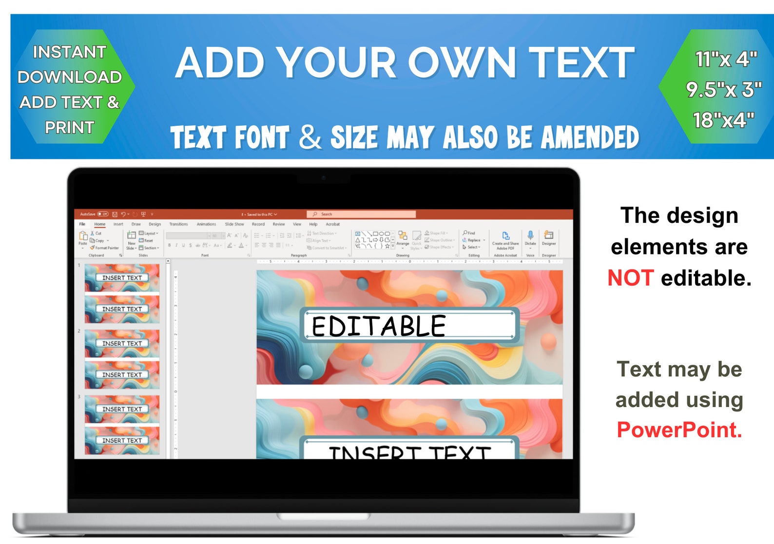 Editable Printable Desk Name Labels | Student Nameplates | School ...