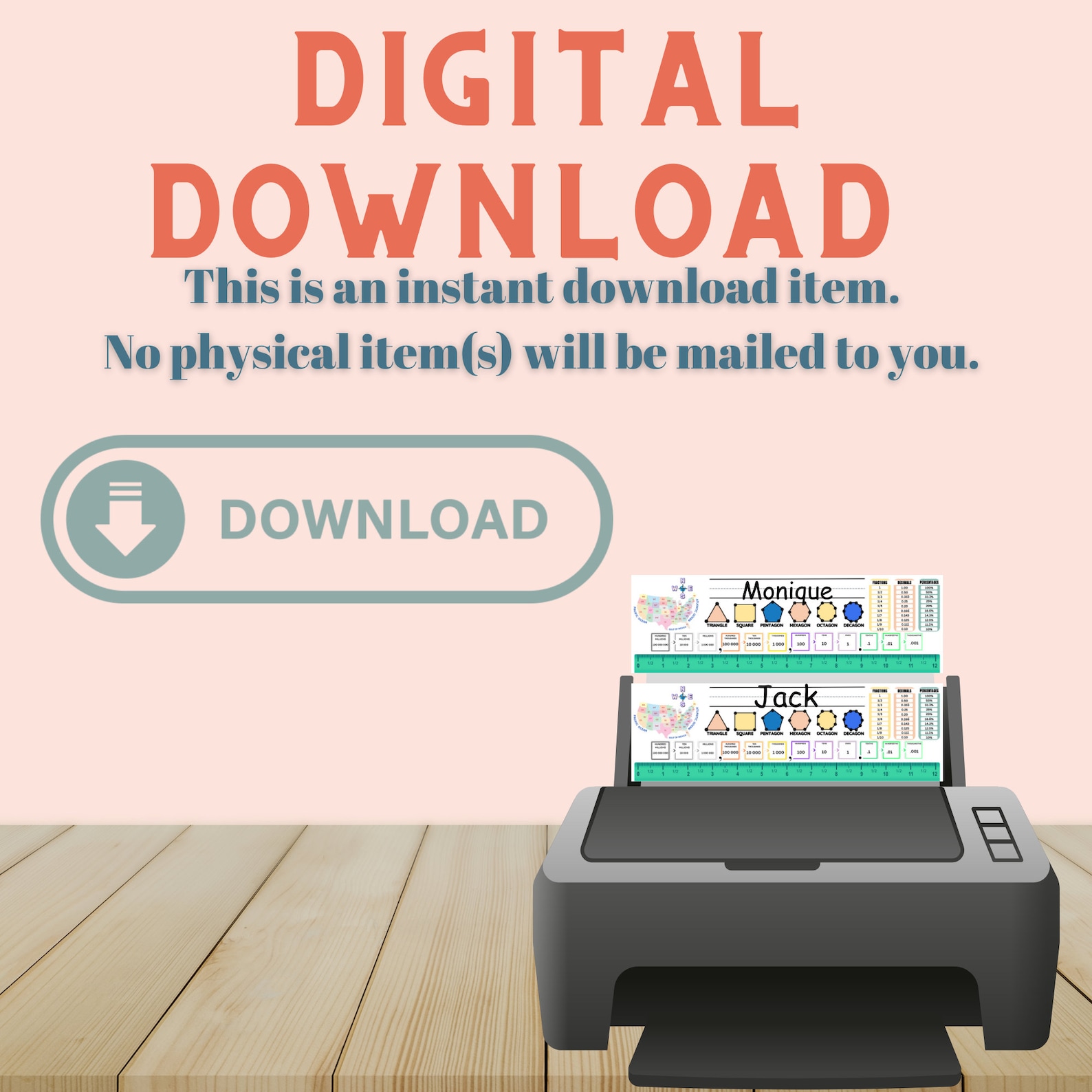 Text Editable Desk Name Tags Printable Classroom Desk Labels Back to ...