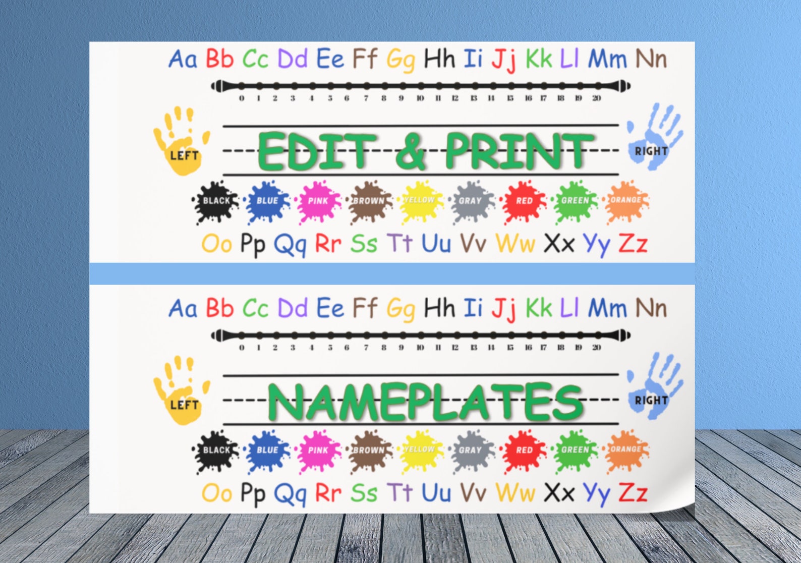 Editable Desk Nameplates | Printable | Classroom Desk Labels | Back to ...