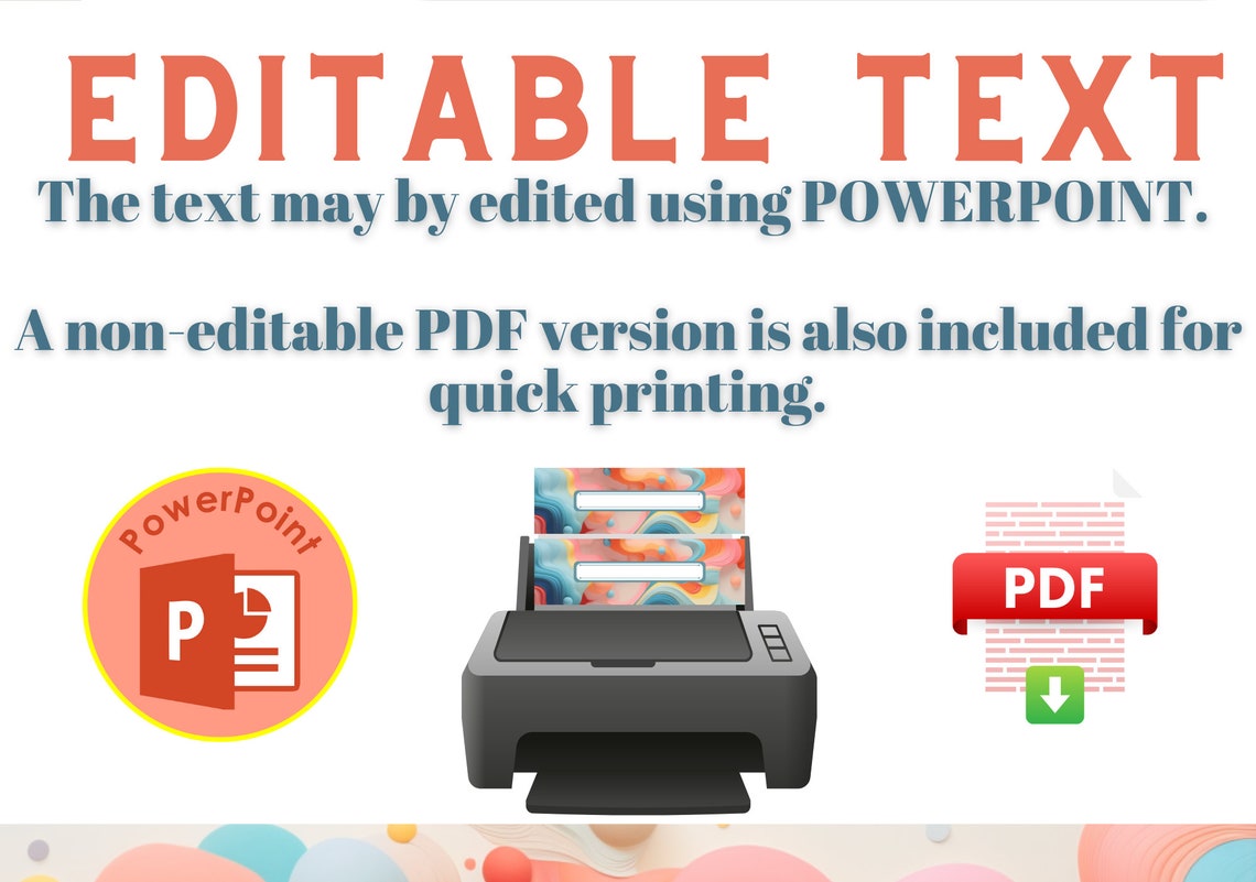 Editable Printable Desk Name Labels Student Nameplates - Etsy