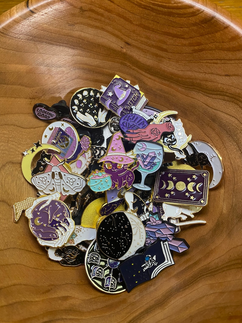 Witch Mystery Pin - Etsy