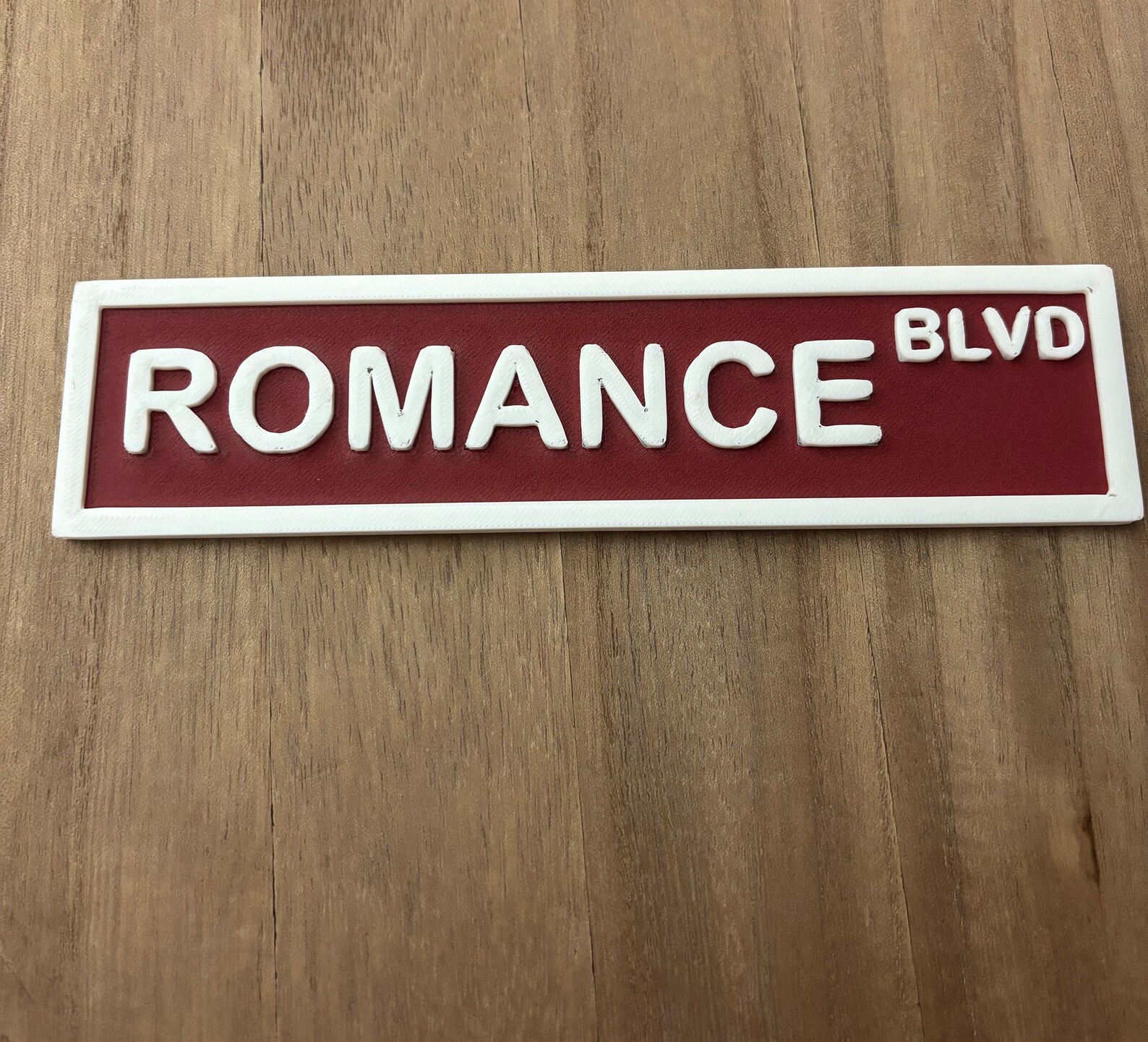 Romance BLVD Sign/romance Sign/book Lovers Sign/booktok Sign - Etsy