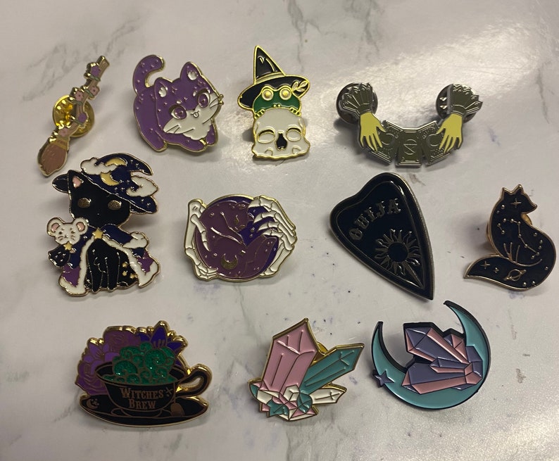 Witch Mystery Pin - Etsy