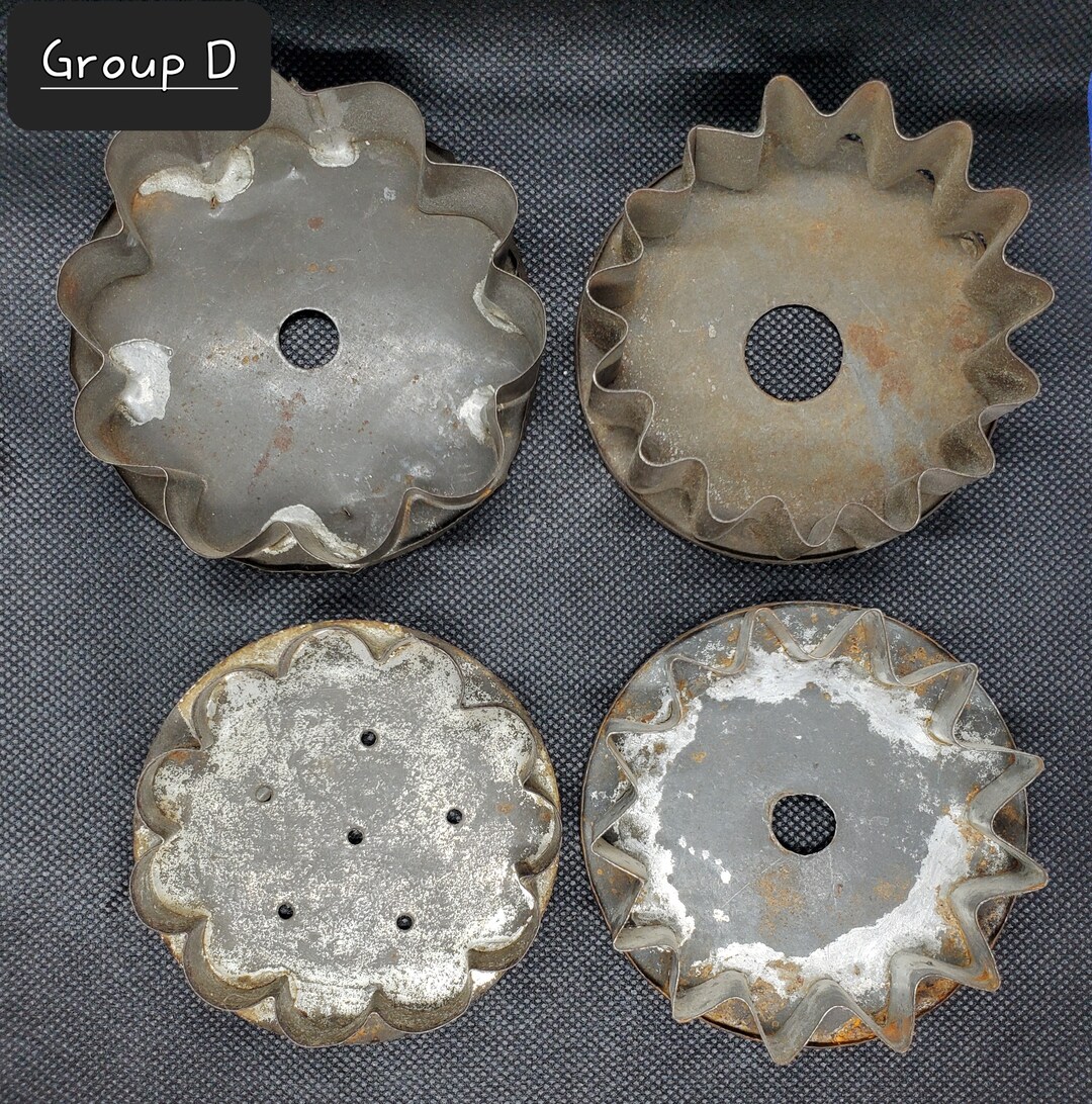 Antique Tin Cookie Cutters, Each Priced Separately, Circa Late 1800's ...