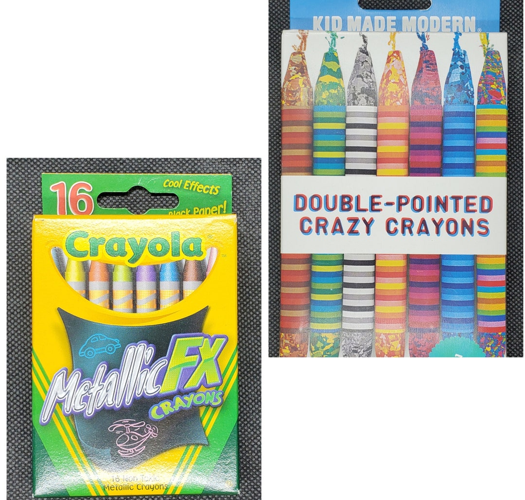 Specialty Crayons: "kids Made Modern" Double-pointed Crazy Crayons, and ...