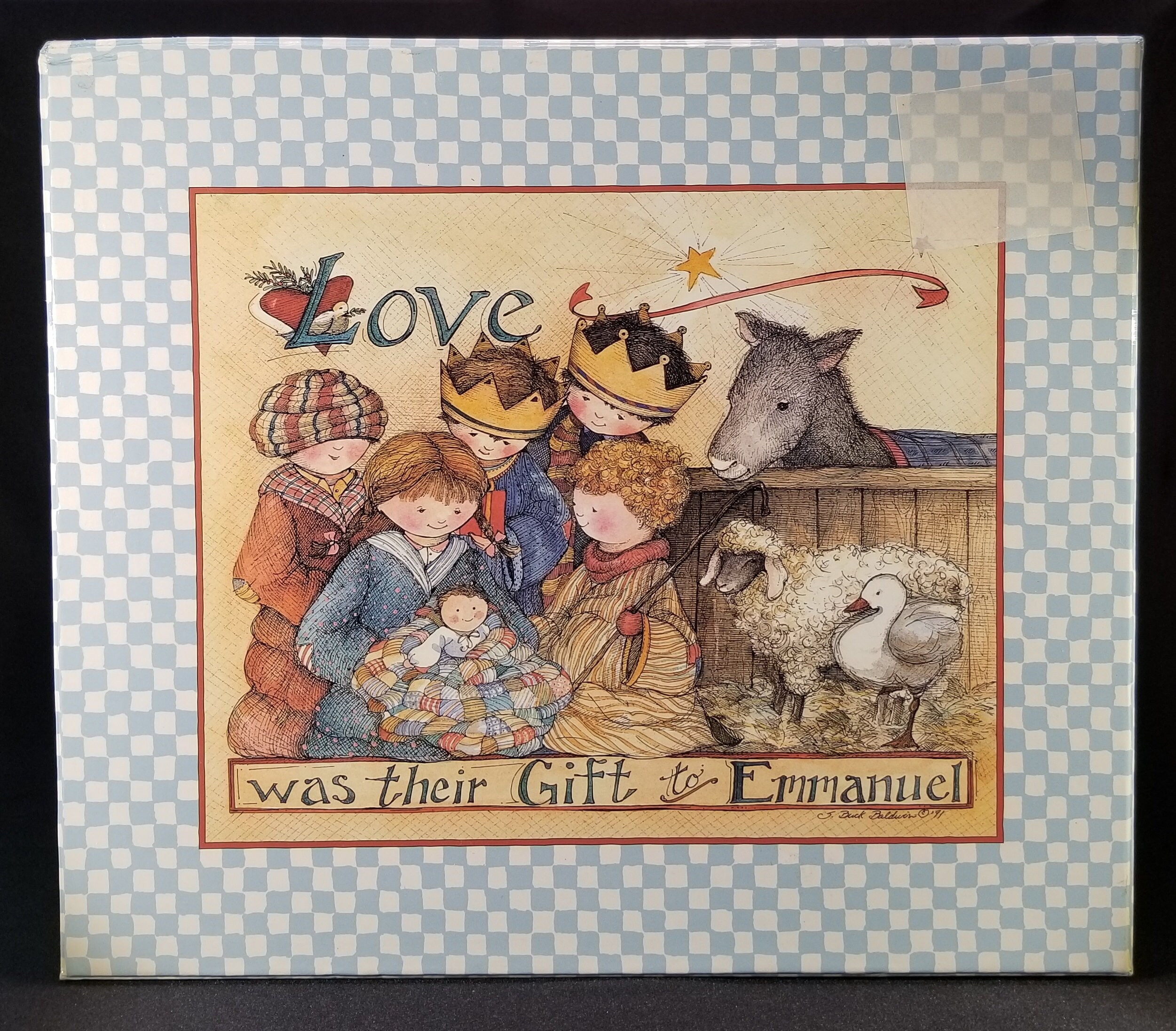 Vintage "special Friends" Nativity: "emmanuel's Gift", by Lang & Wise ...