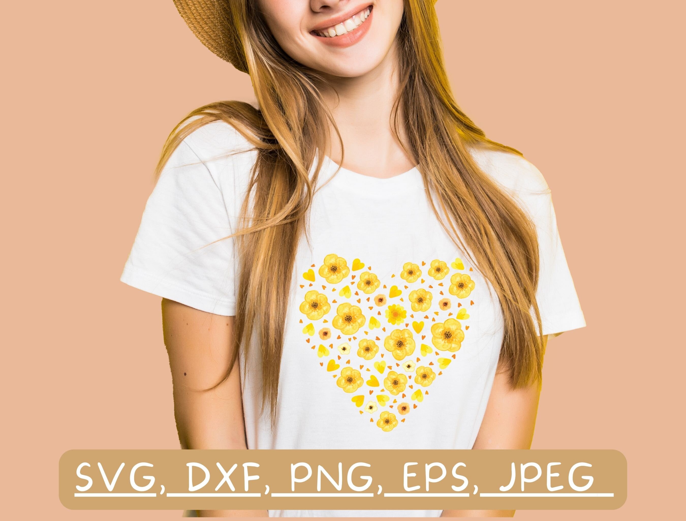 Daisy Heart Svg Daisy SVG Sunflower Svg Mom Shirt Flower - Etsy Hong Kong