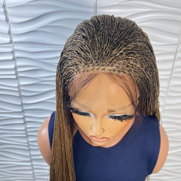 Micro Braids Wig - Etsy