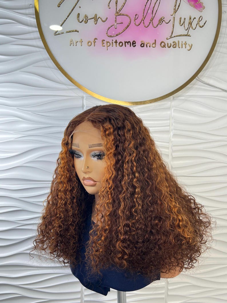 Black Curly Human Hair Wig: 16-inch Lace Front, Glueless - Etsy