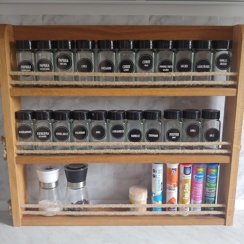 Large Spice Rack - Etsy