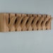 Piano Wall Oak Coat Rack, Wooden Wall Hanger, Flip Down Wall Coat Rack ...