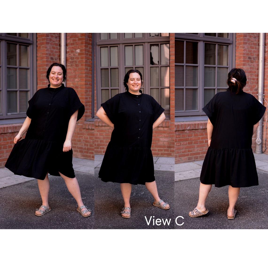 Zero Waste Shirt/dress PDF Sewing Pattern - Etsy