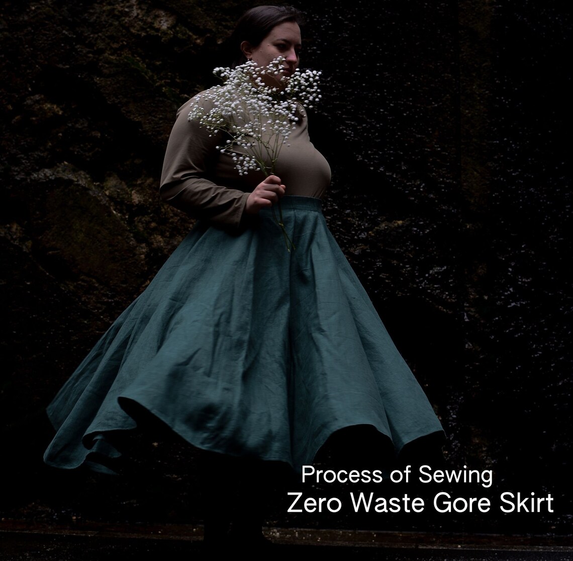 Zero Waste Gore Skirt PDF Sewing Pattern - Etsy Australia