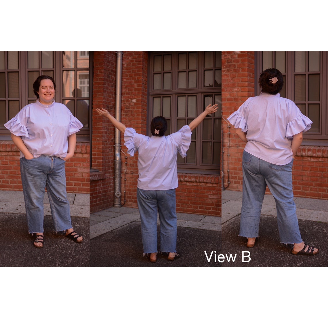 Zero Waste Shirt/dress PDF Sewing Pattern - Etsy